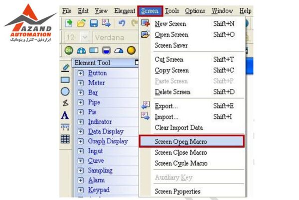 آموزش کامل ماکرو نویسی در hmi دلتا